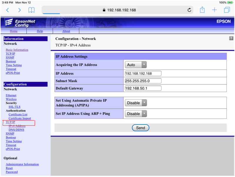 DHCP Disabled Error: How to Enable DHCP for Epson Printers Support Center