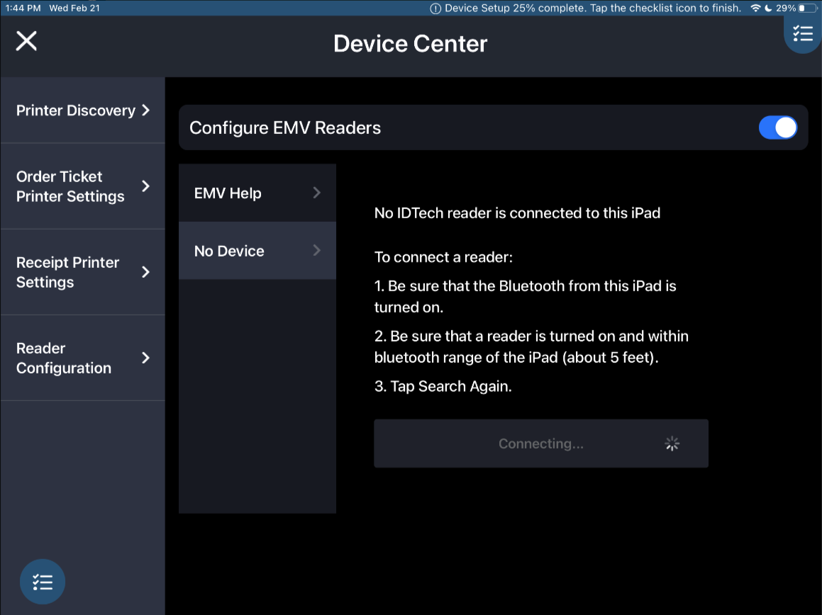 EMV Overview for iOS Terminals Support Center